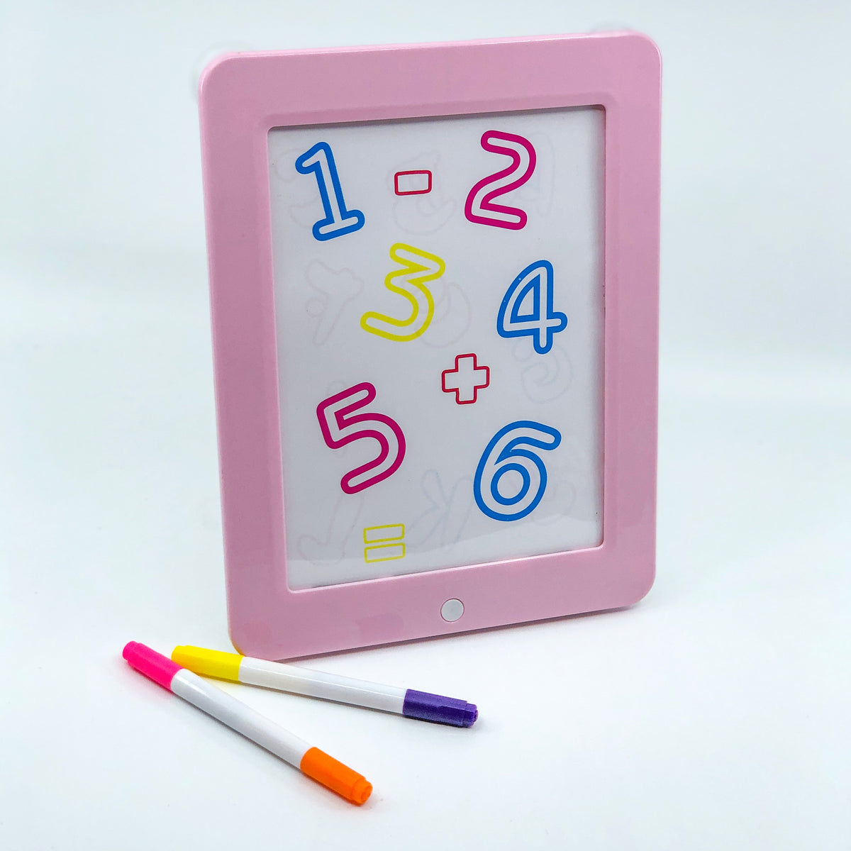 Light-up Dry-Erase Drawing Board - Pink – Bingading