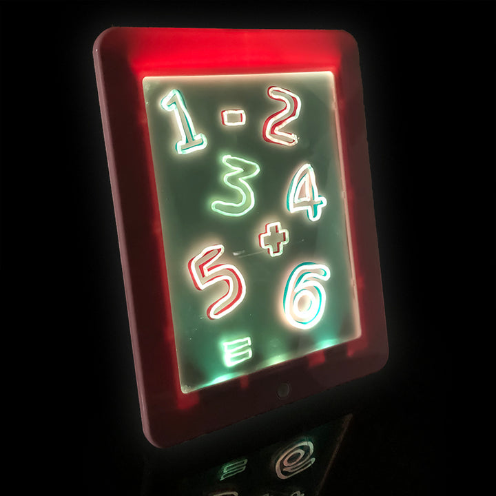 Light-up Dry-Erase Drawing Board - Pink – Bingading